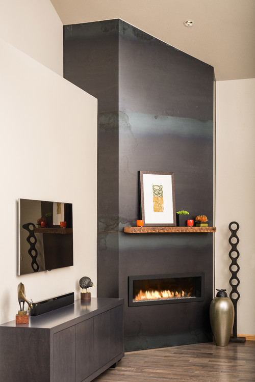 54+ Modern Fireplace ( GORGEOUS LOOK ) Stylish Fireplace Designs