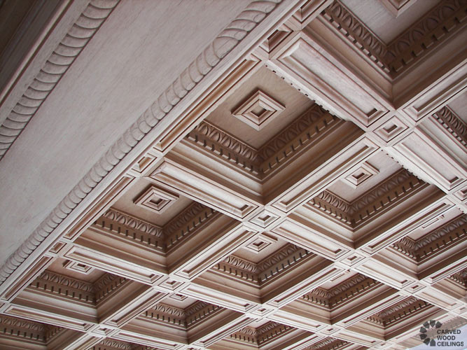 Renaissance coffered ceiling - Traditional - Living Room - New York ...