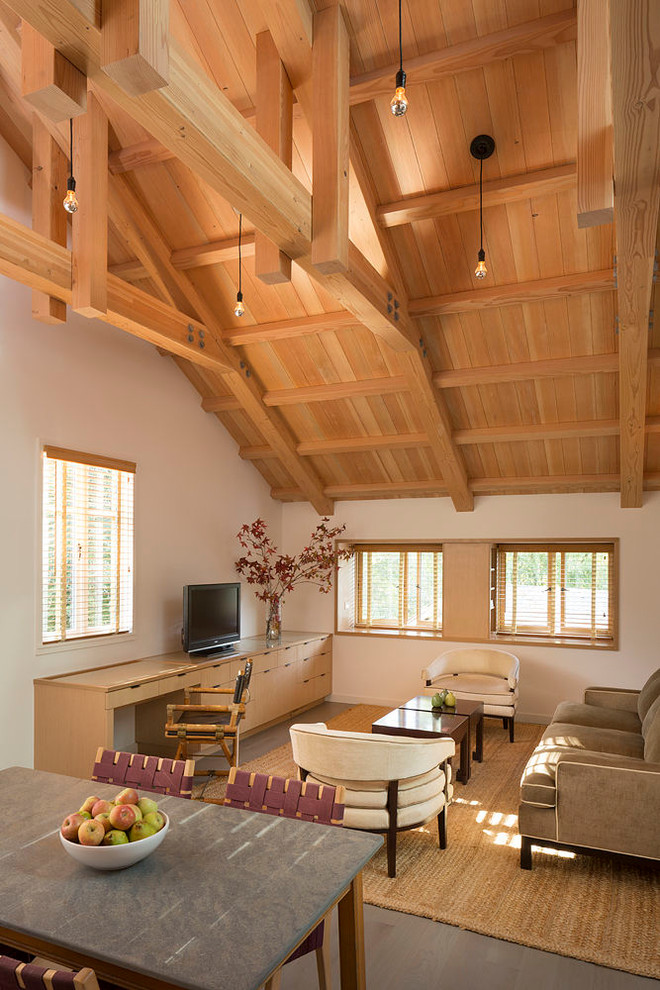 Renovated Barn/Loft - Farmhouse - Living Room - San Francisco - by ...