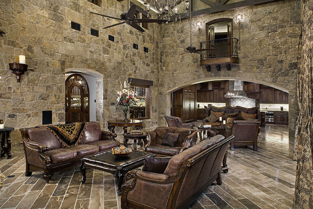 Residence 4 - Mediterranean - Living Room - Austin - by Katheryn Lott ...