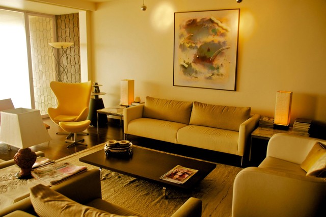 Residence at Bandra, Bandstand. - Contemporain - Salon - Pune - par ...