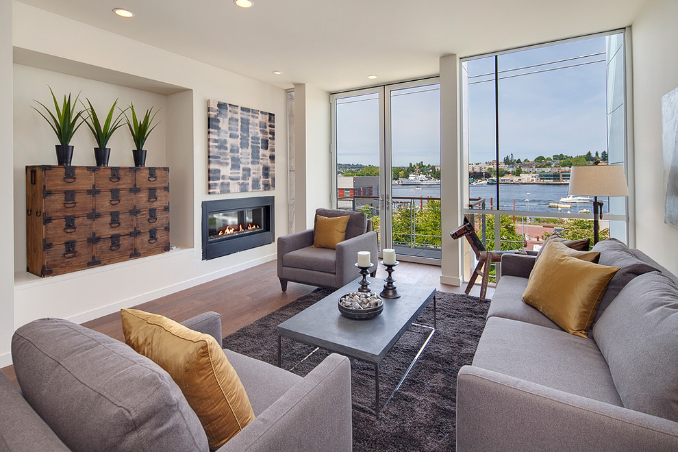Residences on Fairview - Contemporary - Living Room - Seattle - by ...
