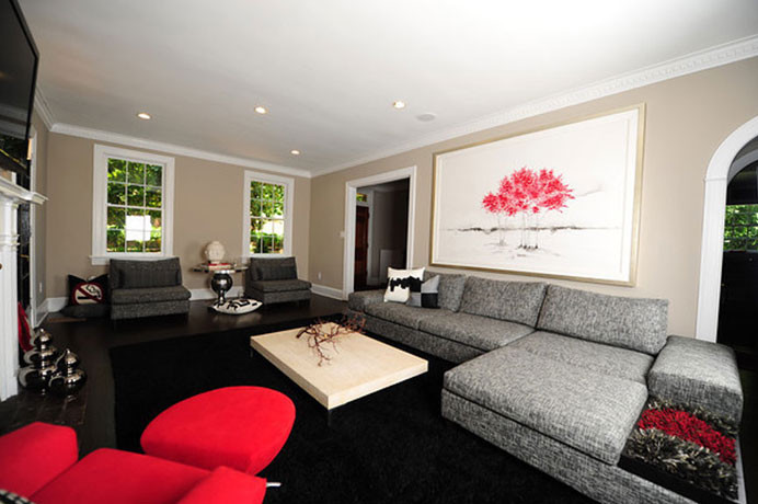 Residential Interior, Alexandria, VA - Modern - Living Room - DC Metro ...