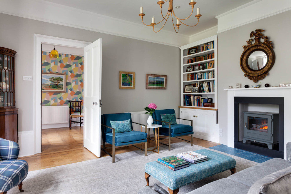 Residential Portfolio - Transitional - Living Room - Kent - by Alie ...