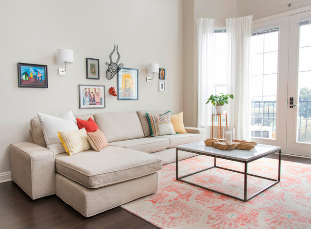 Residential Redesign // Beverly - Transitional - Living Room - by ...