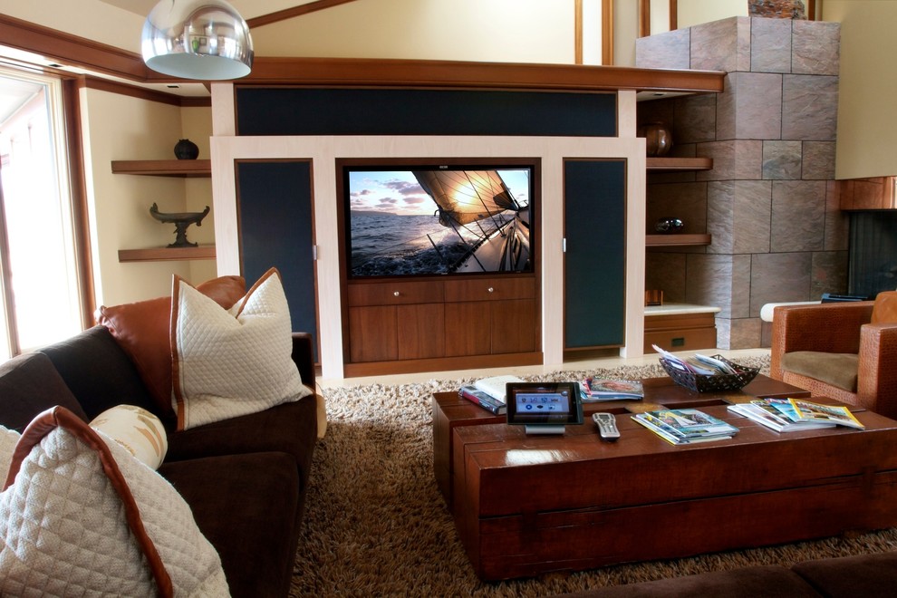 Retrofit Spaces - Living Room - Grand Rapids - by Automation Design ...