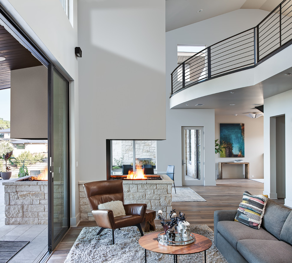 Rim Residence - Contemporary - Living Room - Austin - by Andrew Wagner ...