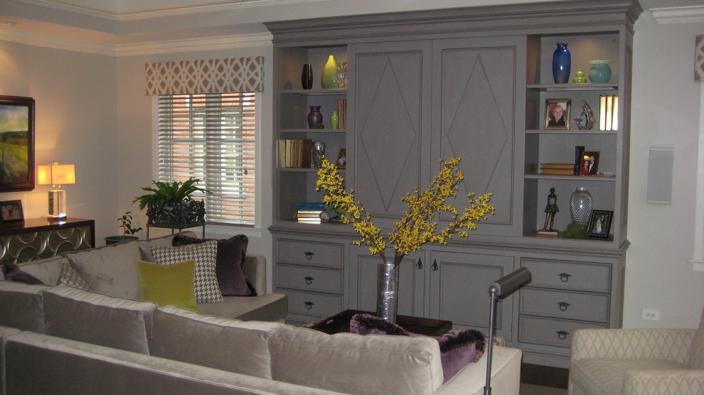 River Forest Residence - Transitional - Living Room - Chicago - by ...