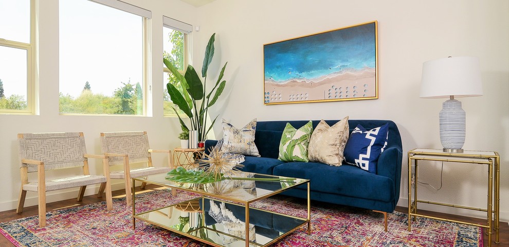 Riviera Pied-a-Terre - Contemporary - Living Room - Sacramento - by ...
