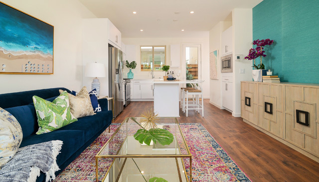 Riviera Pied-a-Terre - Contemporary - Living Room - Sacramento - by ...