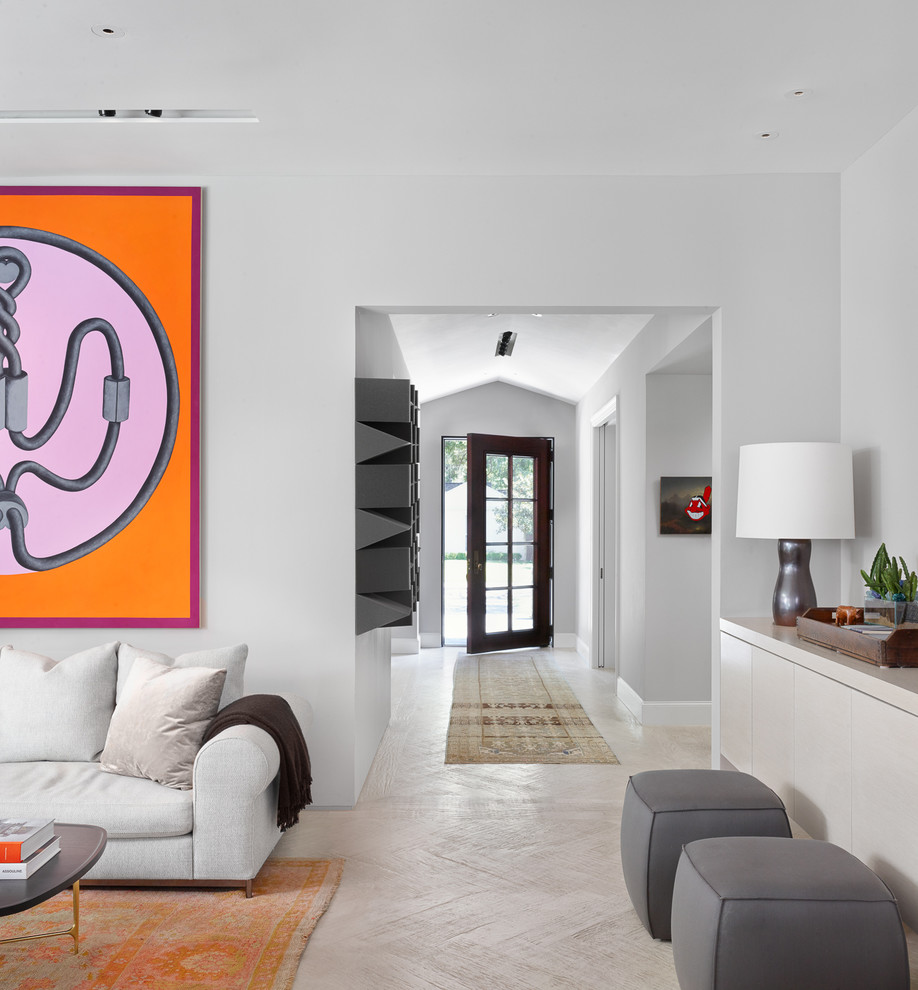 Robin Road - Contemporary - Living Room - Dallas - by R Brant Design ...