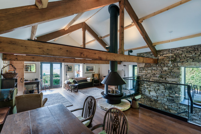 Rocal Gala wood burning stove - Modern - Living Room - Other - by ...