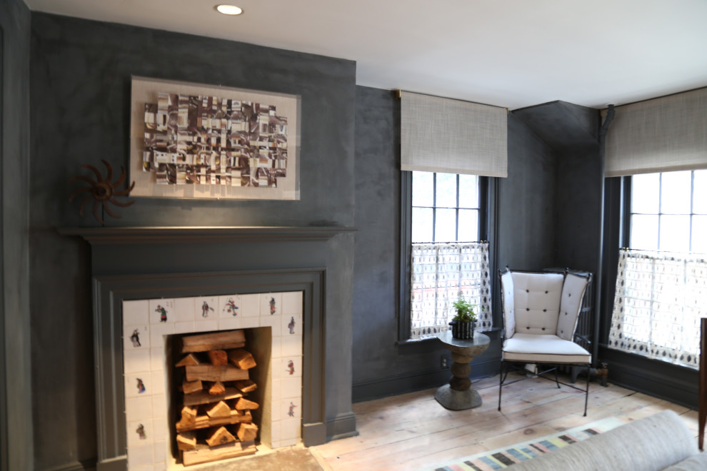Roman Plaster - Living Room - New York - by Ressource USA | Houzz