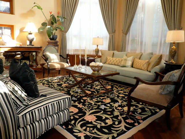 Rooms – Living Rooms - With Antique Chinese Design Elements - Asian ...