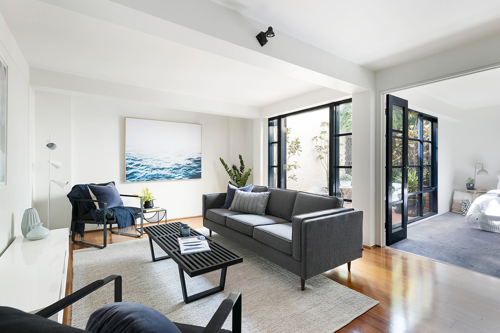 Rose Street, Fitzroy - Living Room - Melbourne - by The Urbane Property ...
