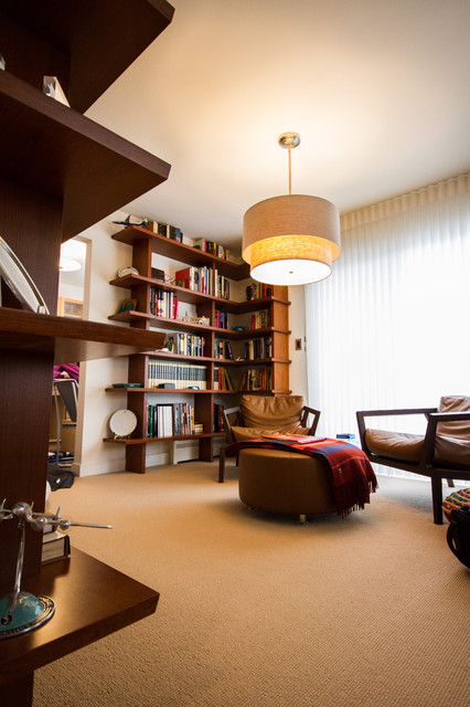 Roseland Library and Shelving - Modern - Living Room - New York - by ...