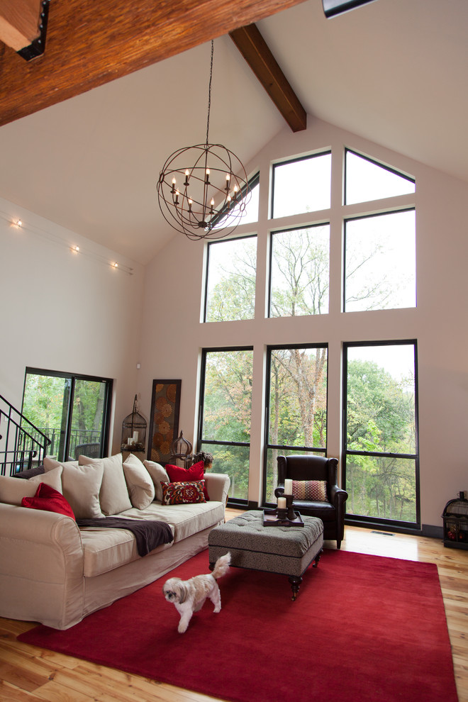 Rott Road Project - Rústico - Salón - St Louis - de Grand Home ...