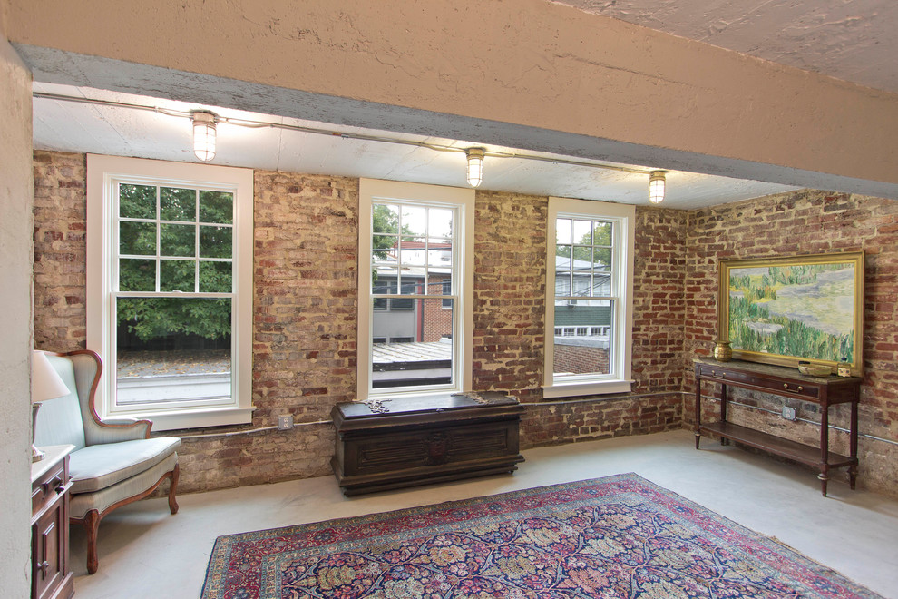 Rowhouse Remodel - Traditional - Living Room - DC Metro - by Bennett ...