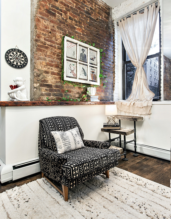 Rustic and Eclectic in Alphabet City - Rustic - Living Room - Seattle ...