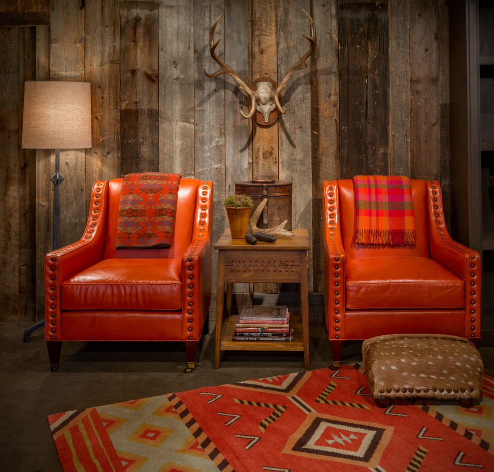 Rustic Sitting Area - Rustic - Living Room - Burlington - by Ann ...