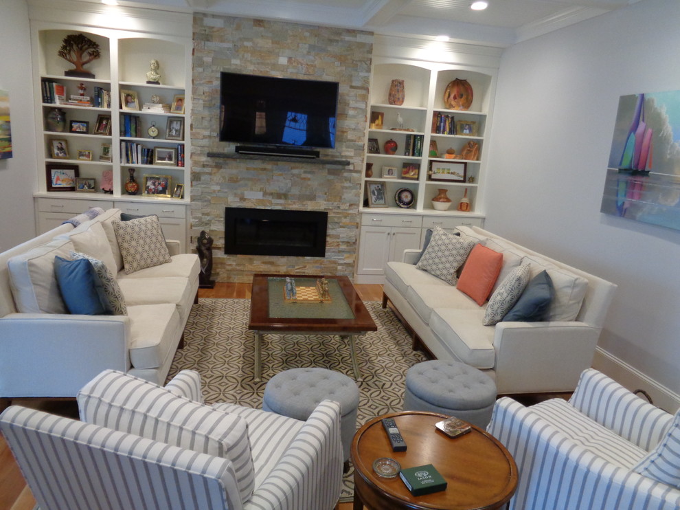 Rye, NH - Living Room - Boston - by The Design Center at Ricci Lumber ...
