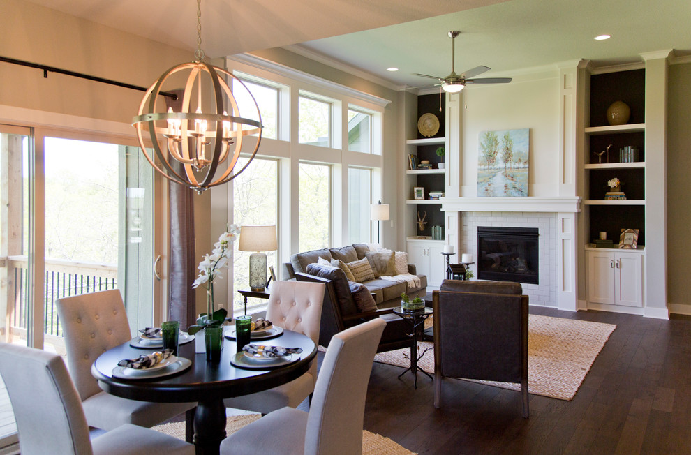 SAB Homes in the Spring 2018 Parade of Homes in KC - Farmhouse - Living ...