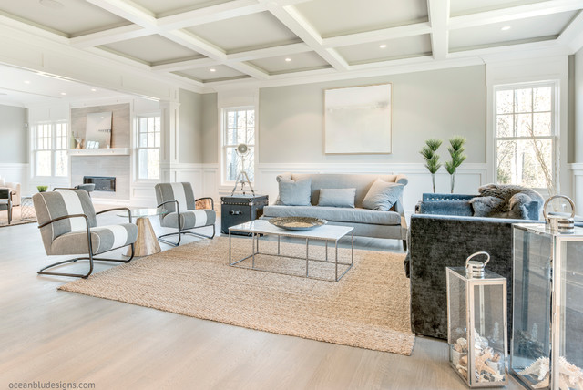 Sagaponack, Hamptons, New York - Stile Marinaro - Soggiorno - New York ...