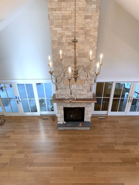 SAINT JAMES: 6" RIFT & QUARTERED WHITE OAK INSTALLED & FINISHED ...