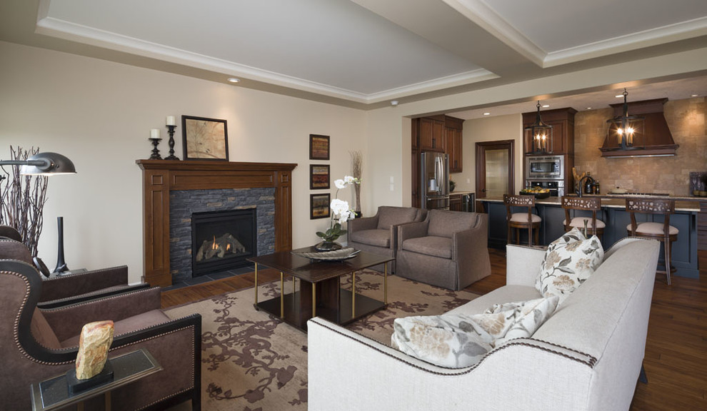 Salerno - Traditional - Living Room - Calgary - by Albi Homes | Houzz