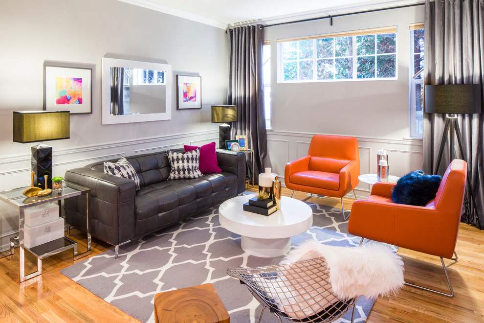 Sammamish Home - Modern - Living Room - Seattle - by Whitestone Design ...