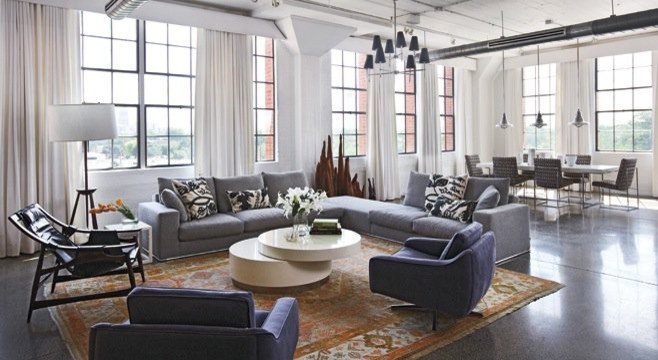 San Antonio Loft - Modern - Living Room - Austin - by Joel Mozersky ...