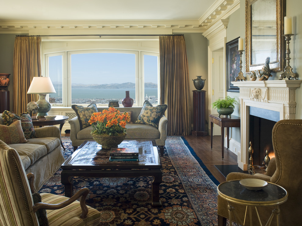 San Francisco Apartment - Traditional - Living Room - San Francisco ...