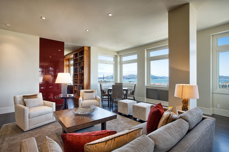 San Francisco High Rise - Contemporary - Living Room - San Francisco ...