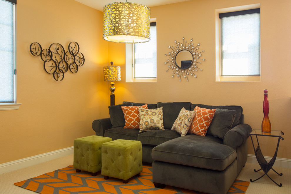 San Ramon Loft - Contemporary - Living Room - San Francisco - by Raashi ...