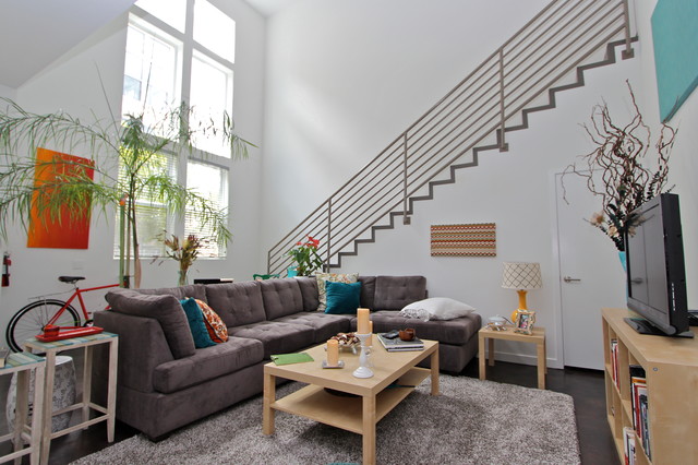 Santa Ana Artist Village Lofts - Moderno - Salón - Orange County - de ...