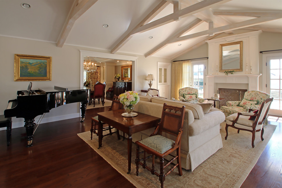 Santa Barbara Ranch - Traditional - Living Room - Santa Barbara - by ...