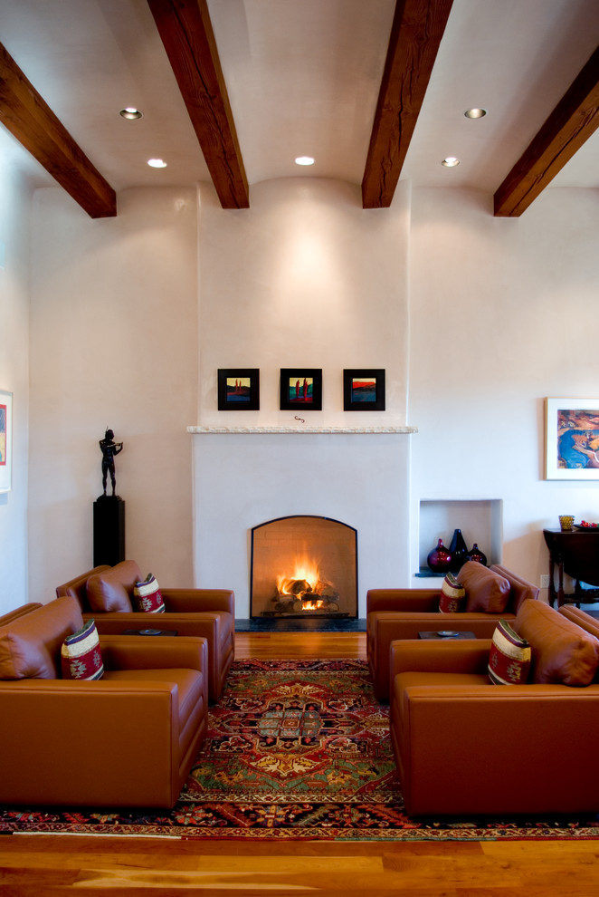 Santa Fe Home - Mediterranean - Living Room - Albuquerque - by K. M ...