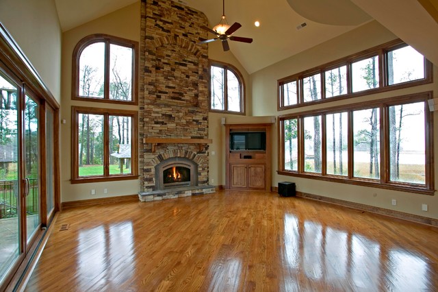 Sasser Custom Home - European design - Traditional - Living Room ...