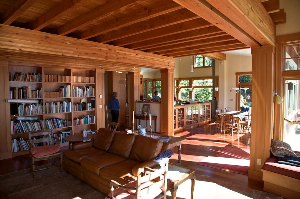 Scatchet Head House - Craftsman - Living Room - Seattle - by Stoner ...