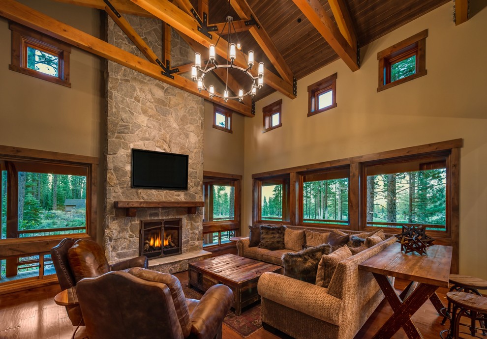 Schaffer's Mill | Truckee, CA - Living Room - Sacramento - by Jeffrey ...