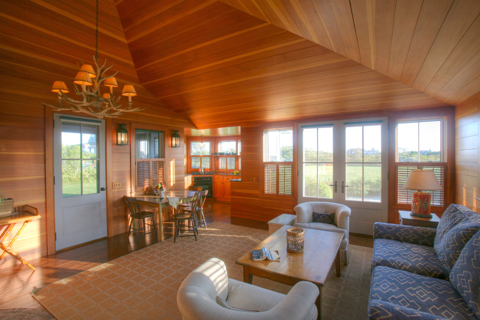 'Sconset Cottage - Traditional - Living Room - Boston - by Stephens ...