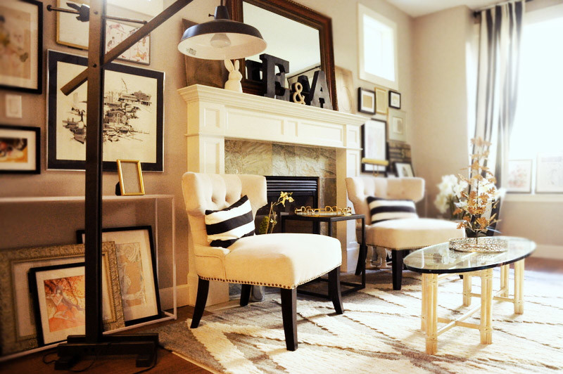 Seattle area house - Eclectic - Living Room - Seattle - by Studio Wonn ...