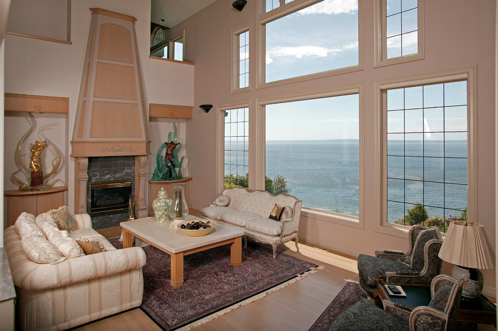 Seattle - Overlooking Puget Sound - Victorian - Living Room - Seattle ...