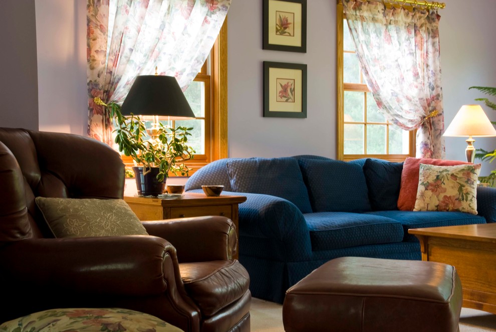 Secluded Suburban Property - Traditional - Living Room - Cleveland - by ...