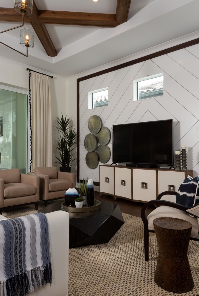 Senza Model - Miromar Lakes - Living Room - Miami - by Design West | Houzz