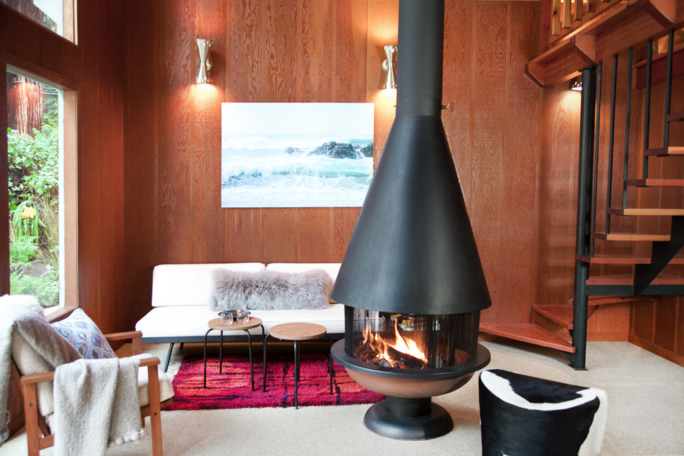 Sequoia House - Rustic - Living Room - San Francisco - by Seven Sundays ...