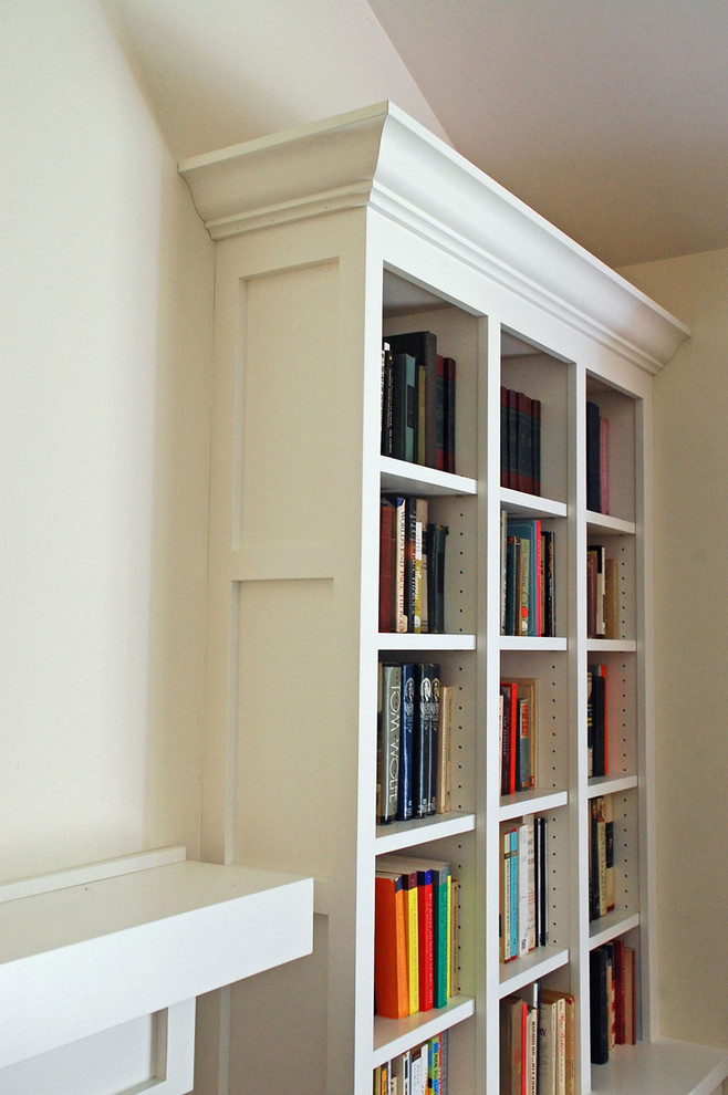 Shaker Style Bookcases - Traditional - Living Room - New York - by John ...