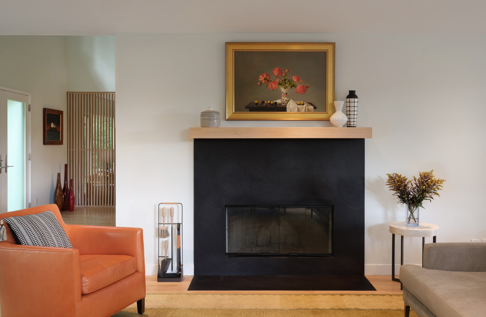 Sheldrake Lake House - Contemporary - Living Room - New York - by ...