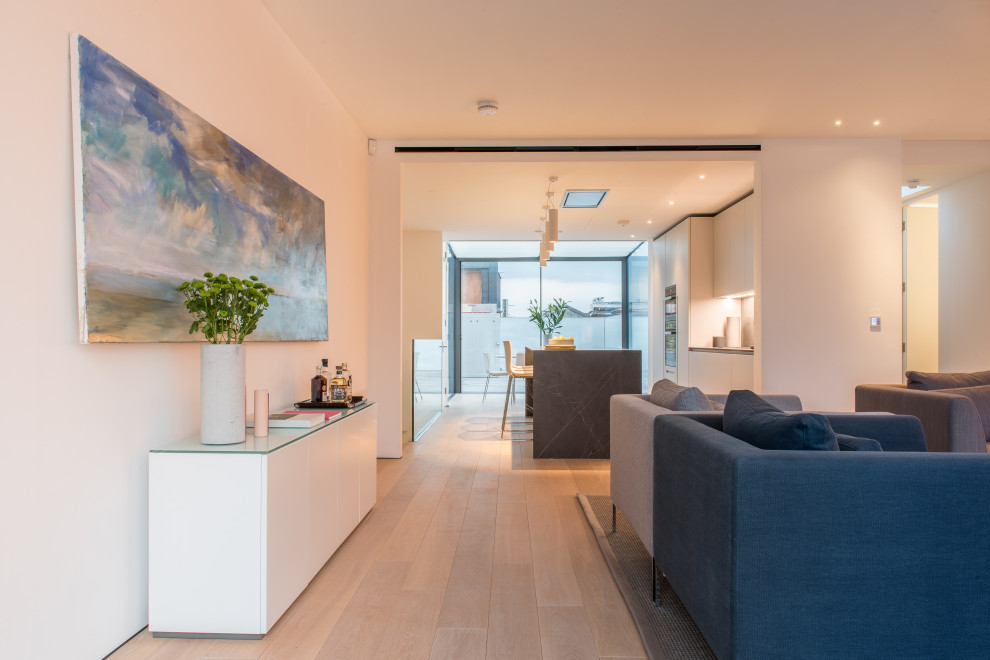 Shoreditch Penthouse Apartments - Contemporary - Living Room - London ...