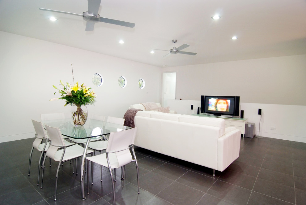 Shute House - Modern - Living Room - Brisbane - by Skale Building ...